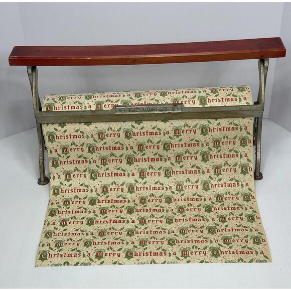 Other | Antique The Wright 18 Department Store Wrapping Paper Dispenser ...
